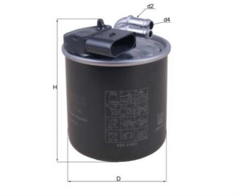 ΦΙΛΤΡΟ ΠΕΤΡΕΛΑΙΟΥ ΜΕ ΦΥΣΑ OM642 OM651 SPRINTER 906 B906 SPRINTER 907 ...