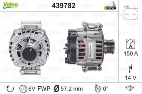 ΔΥΝΑΜΟ VALEO 150A AUDI A6 + A6 Avant + A6Q 2001 - 2014 ( για οχήματα με ...