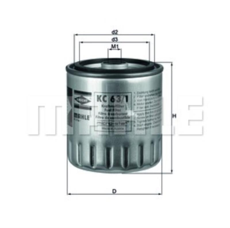 ΦΙΛΤΡΟ ΠΕΤΡΕΛΑΙΟΥ W201 W202 W124 W210 SPRINTER W140